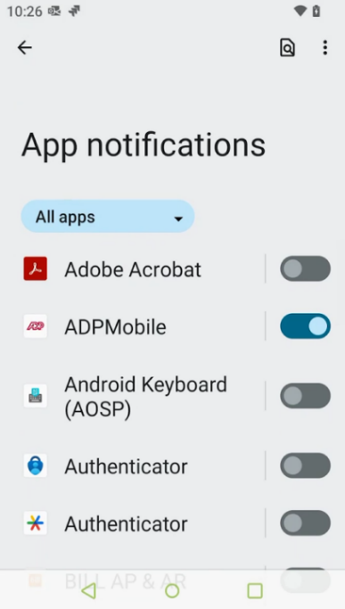 Notifications Within the Virtual Workspace – Hypori